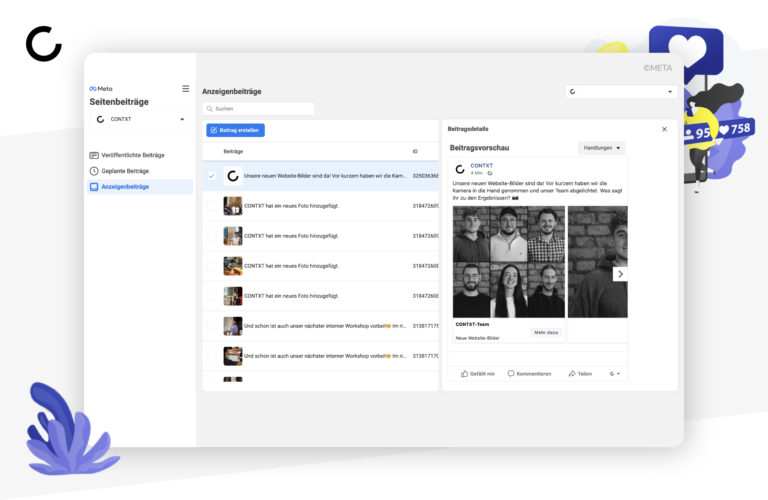 Facebook Carousel Post als Beitrag erstellen [2024] – CONTXT Online ...