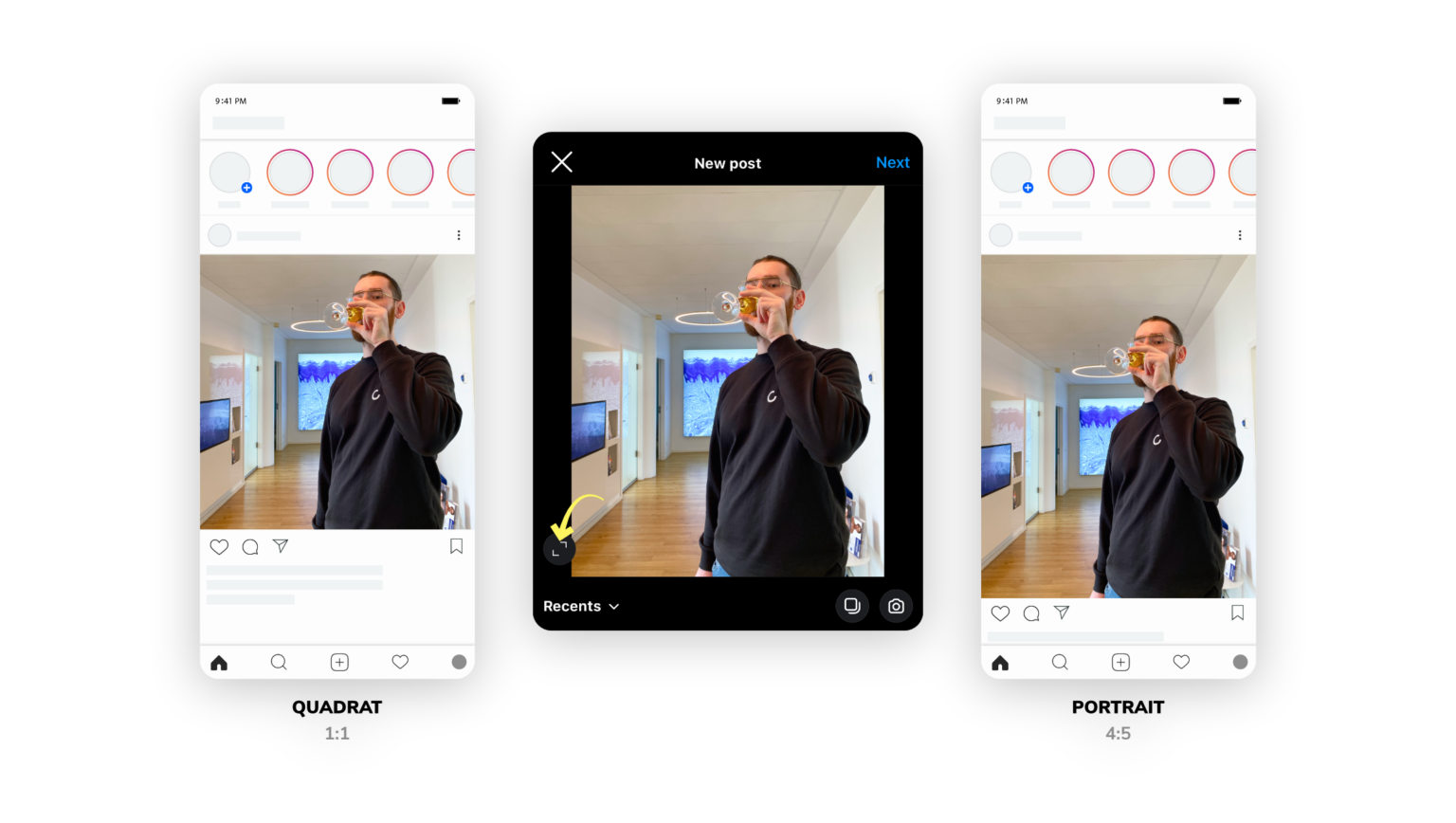 Instagram Formate und die passende Bildgröße 2024