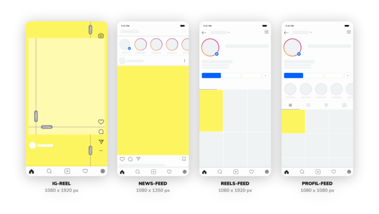 Instagram Formate und die passende Bildgröße 2024